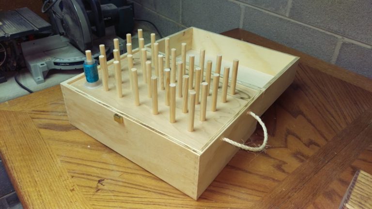 Thread Spool Holder - Did It Myself