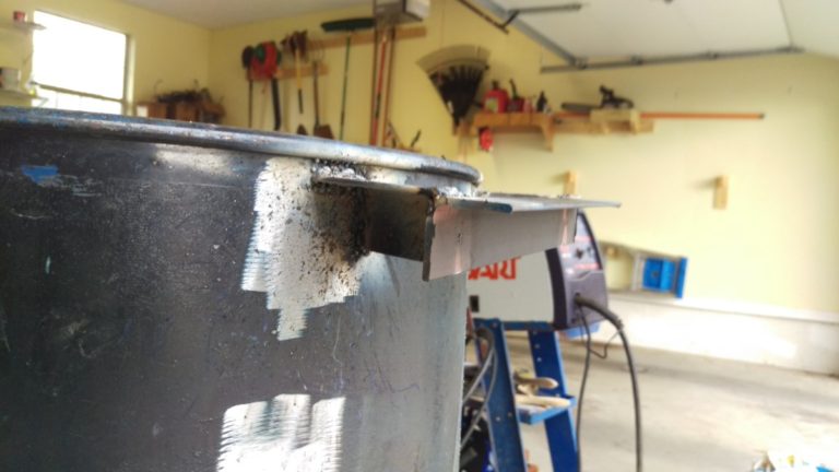 First Welding Project: Shop Trash Can from Steel Barrel - Did It Myself