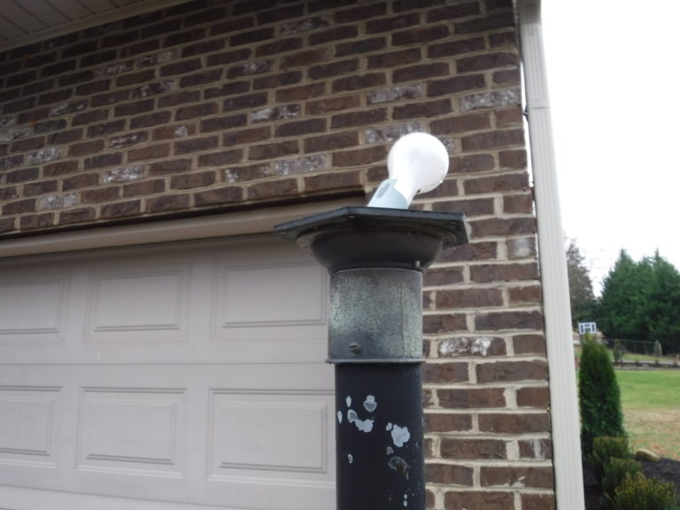 Installing an Outdoor Post Lamp - Did It Myself