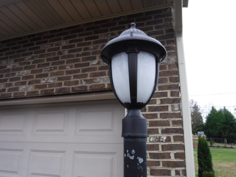 Installing an Outdoor Post Lamp - Did It Myself